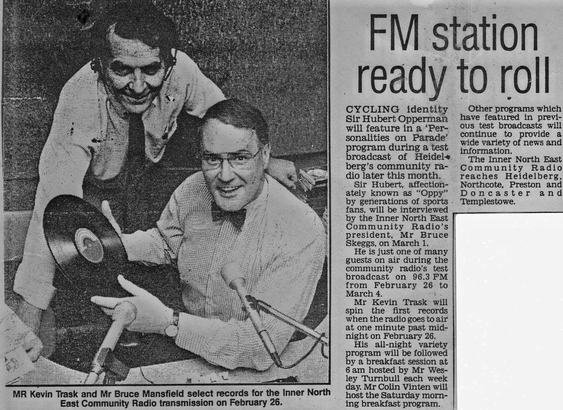 CELEBRATING 35 YEARS OF INNER FM WITH KEVIN TRASK! 🎉🎊 - 96.5 InnerFM